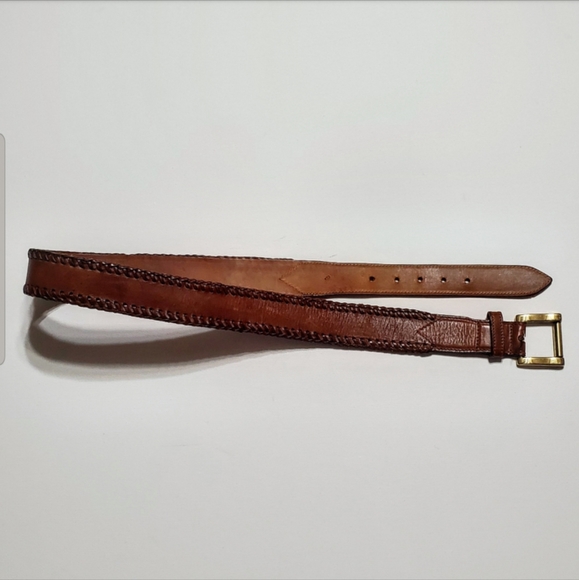 Hemisphere | Accessories | Vintage Italy Brown Leather Belt | Poshmark